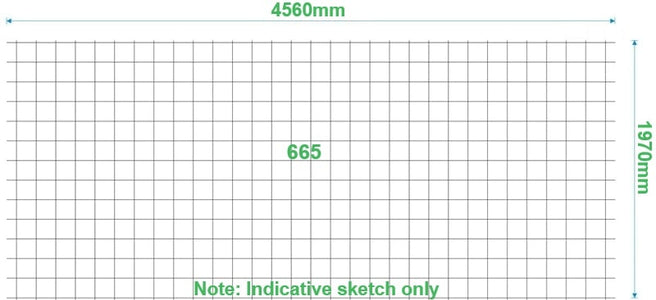 665 Construction Yard Mesh (4.56m x 1.97m) — SaveBuild New Zealand